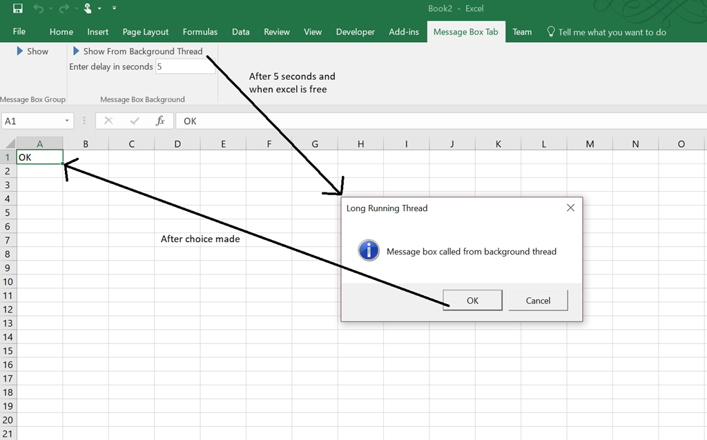 Show Message Boxes with Excel-DNA – andysprague.com
